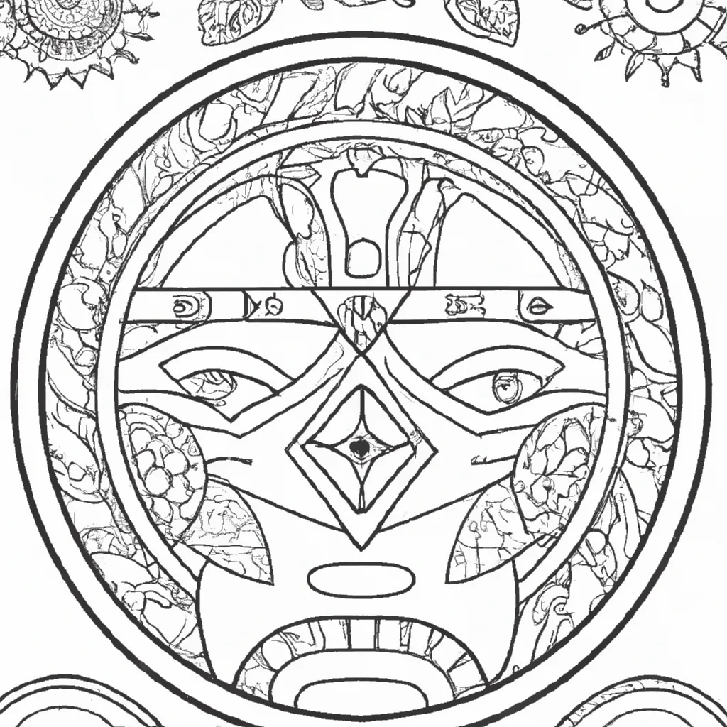 7 Lindas Mandalas Maori para Imprimir e Colorir