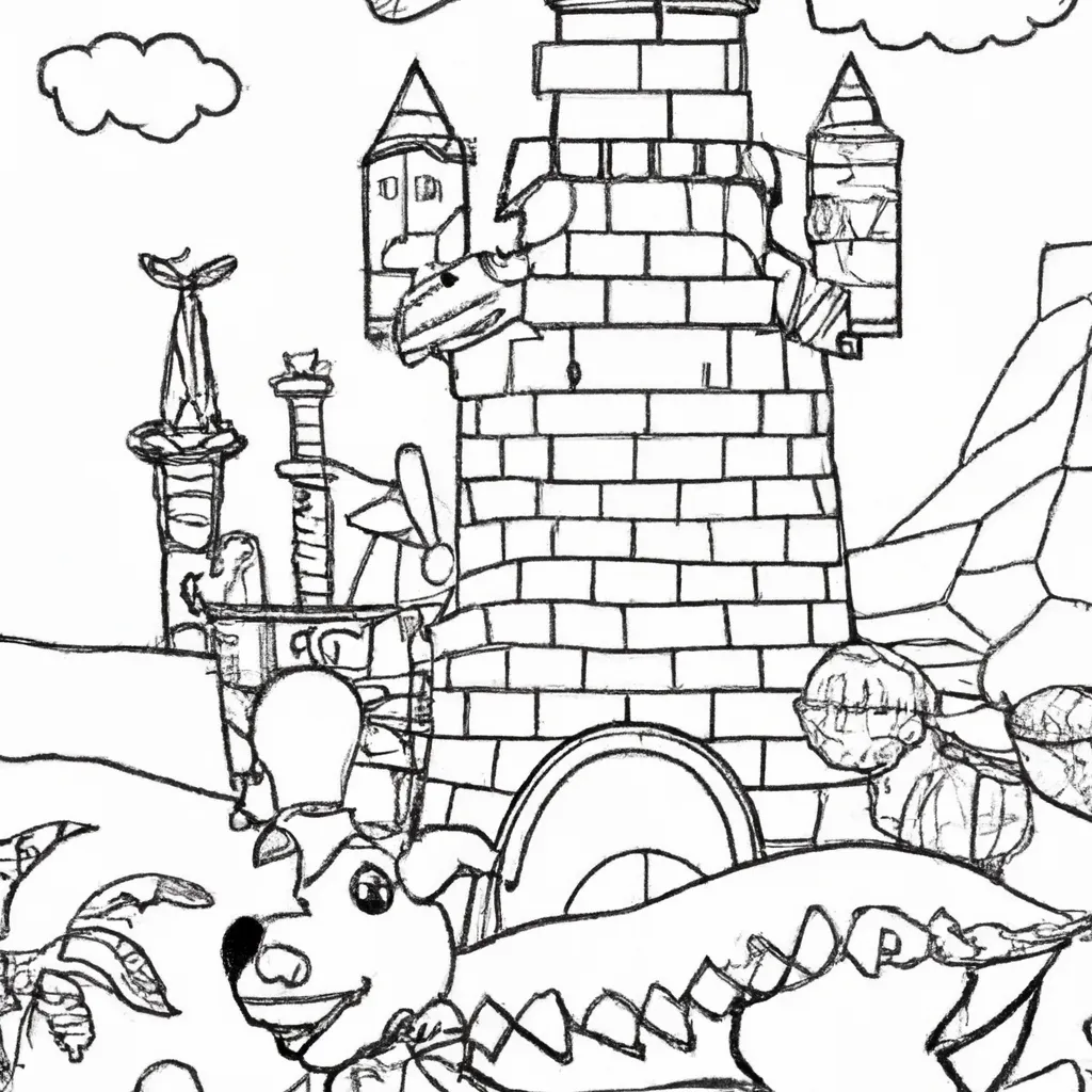 Caninópolis: Desenhos para Imprimir e Colorir (Atividades)