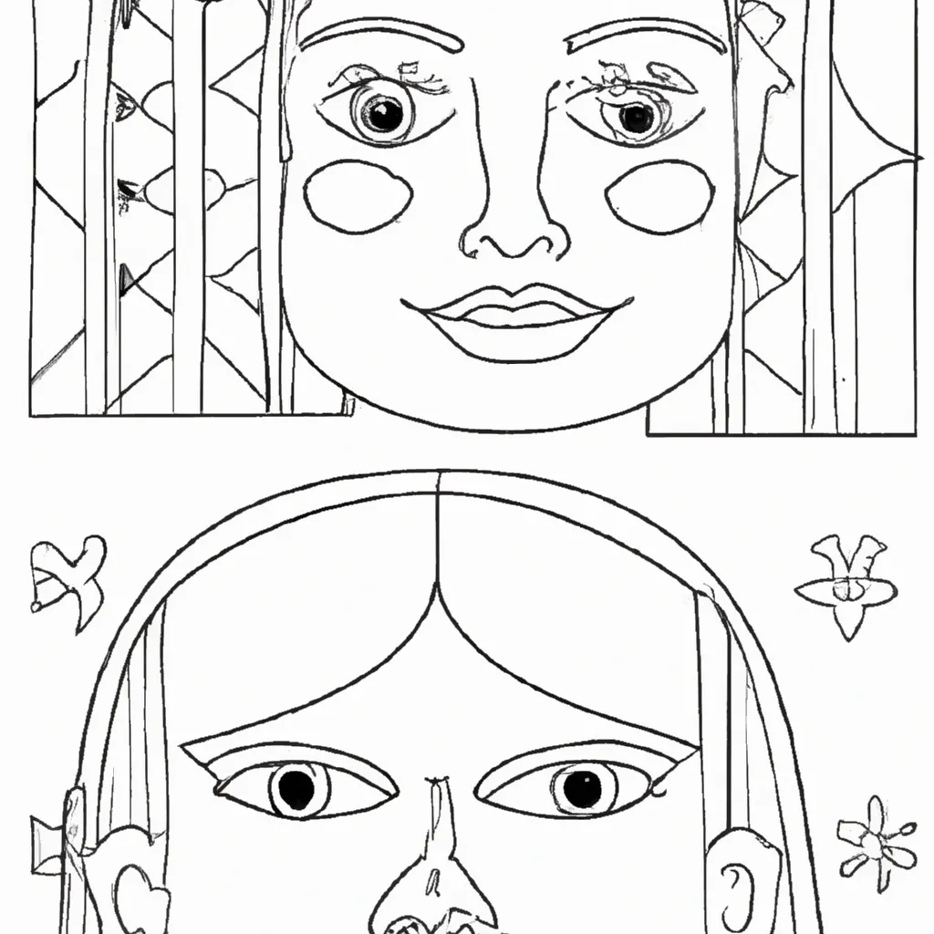 10 Desenhos Aleatórios Fáceis para Imprimir e Colorir