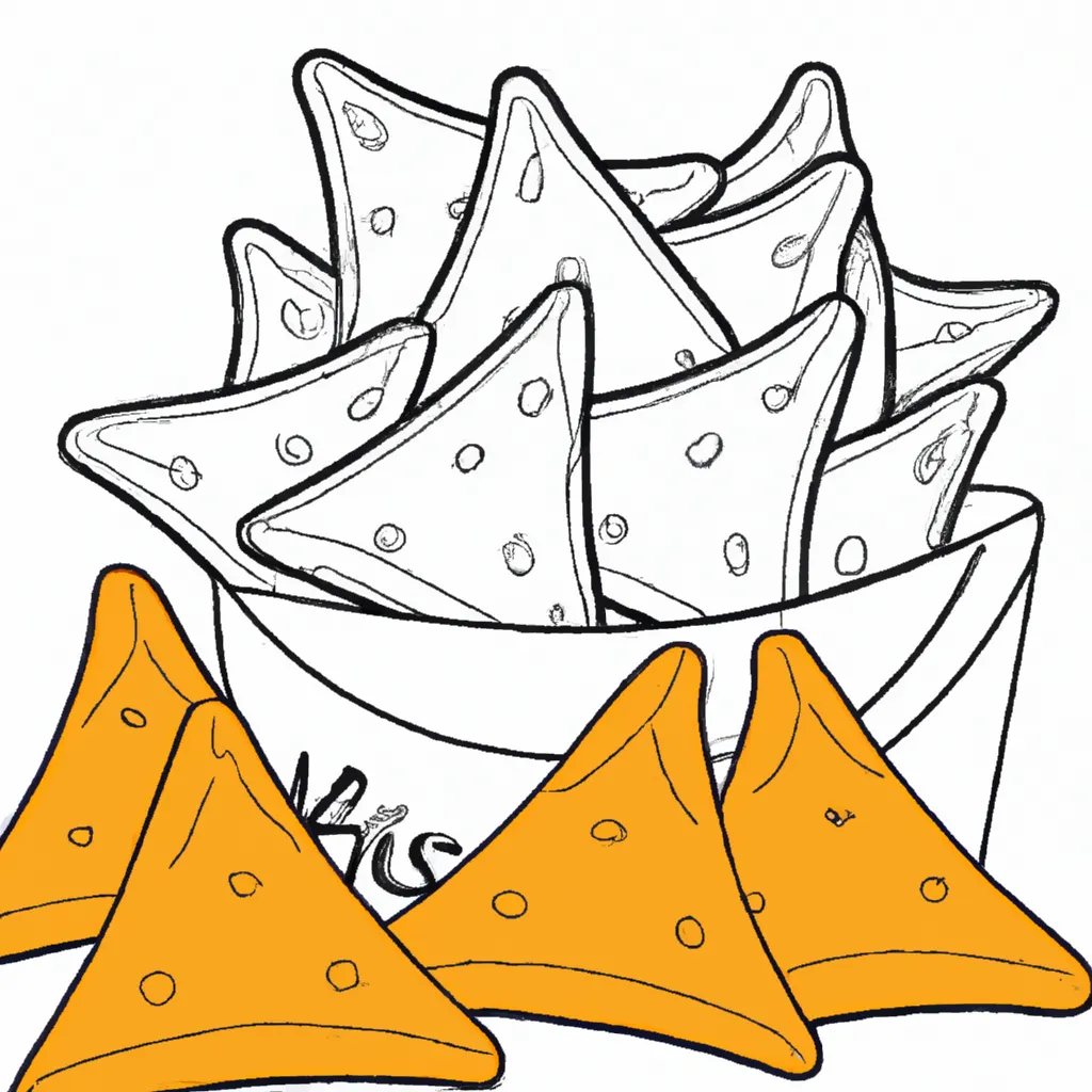 10 Incríveis Desenhos de Doritos para Imprimir e Colorir!