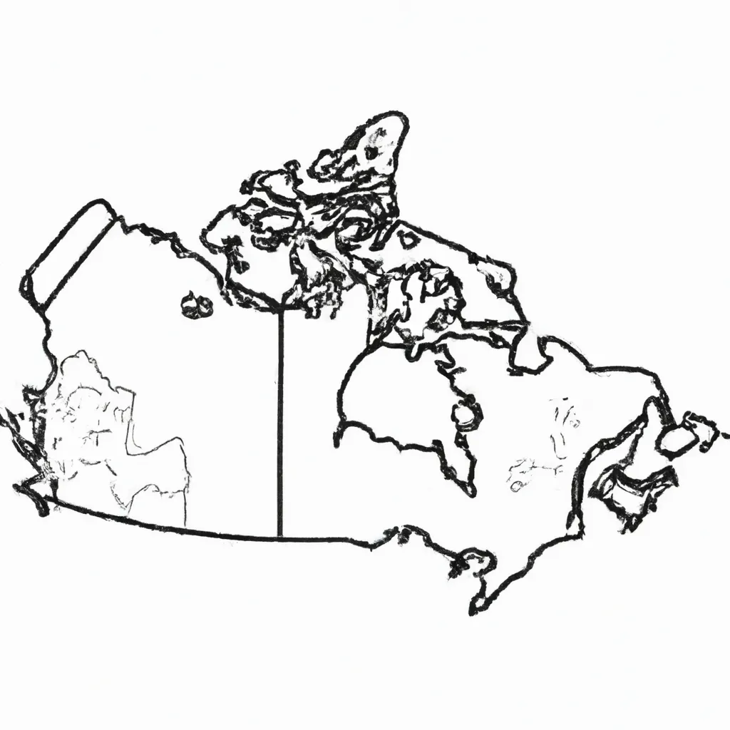 Explore o Canadá com 10 Desenhos para Imprimir e Colorir do Mapa!