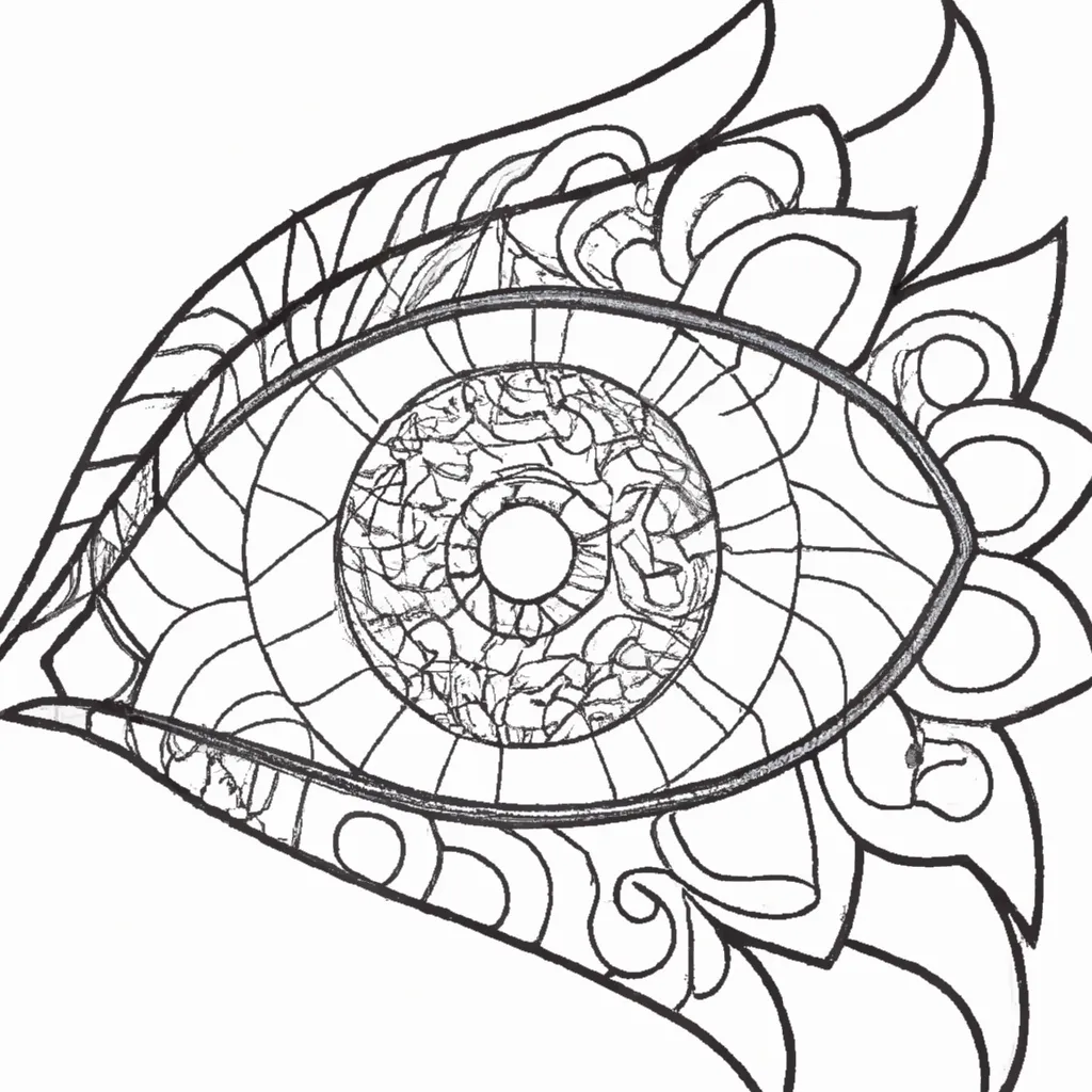 Aprenda a Desenhar um Olho Realista: Imprima e Colora!