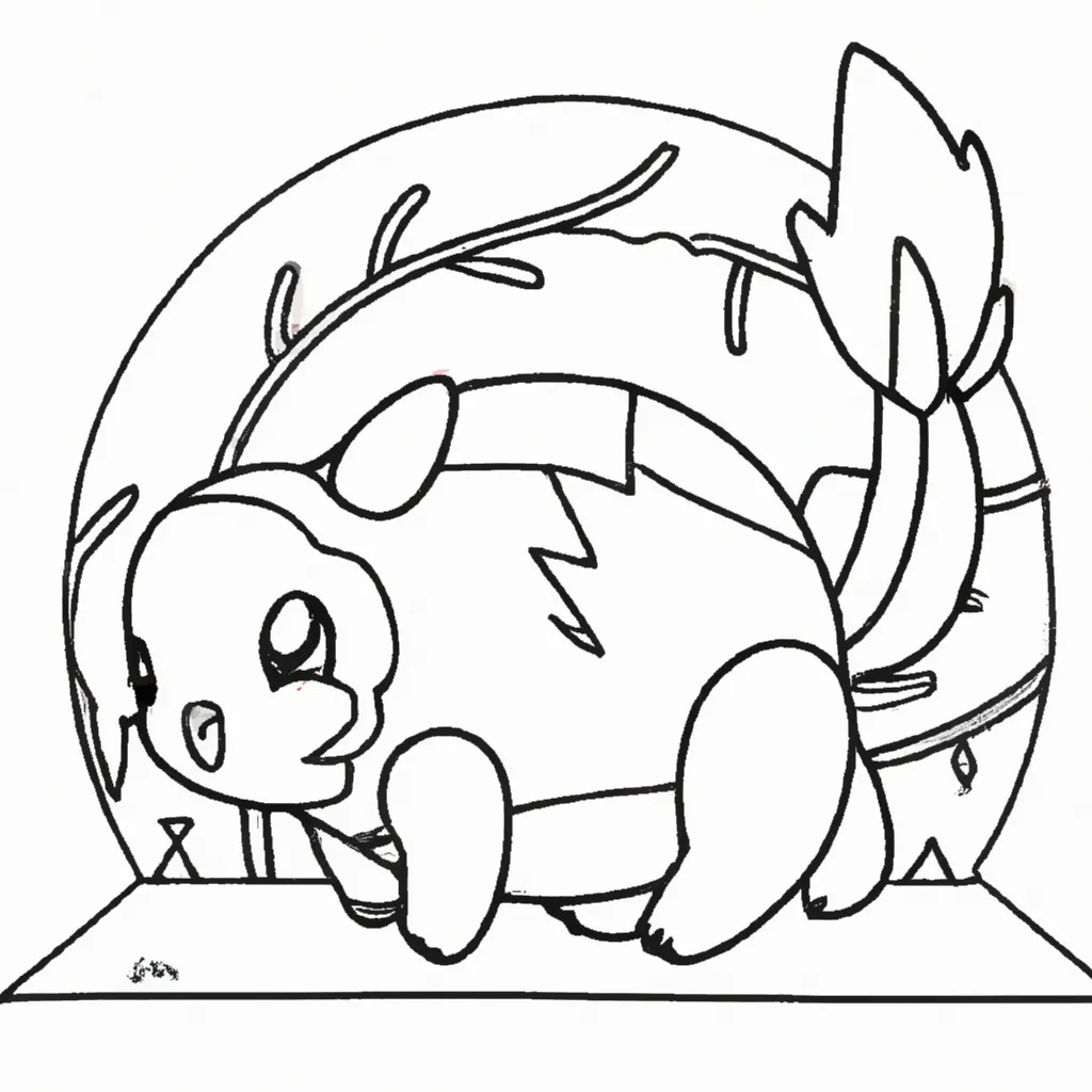 7 Desenhos de Pokémon Sentret para Imprimir e Colorir