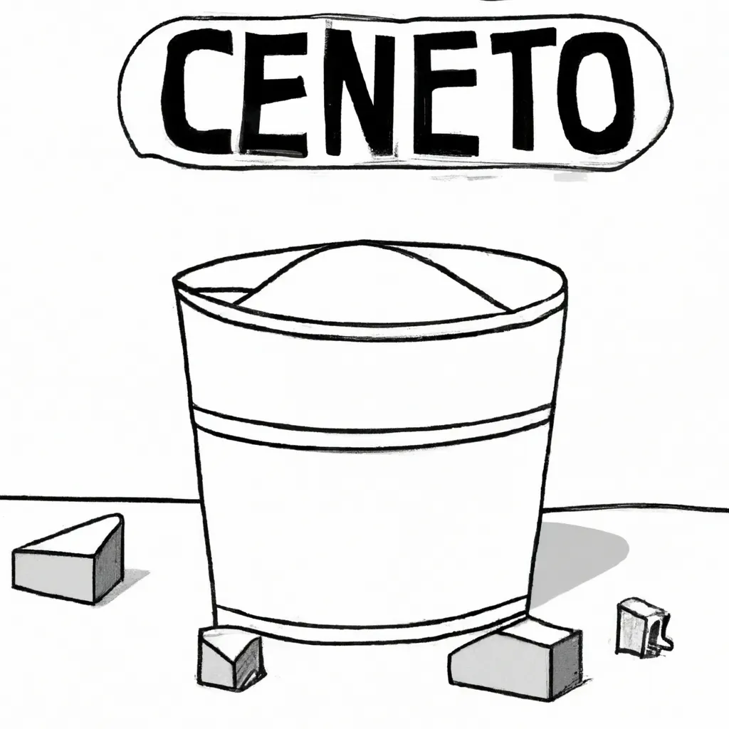 10 Desenhos de Cimento para Imprimir e Colorir.