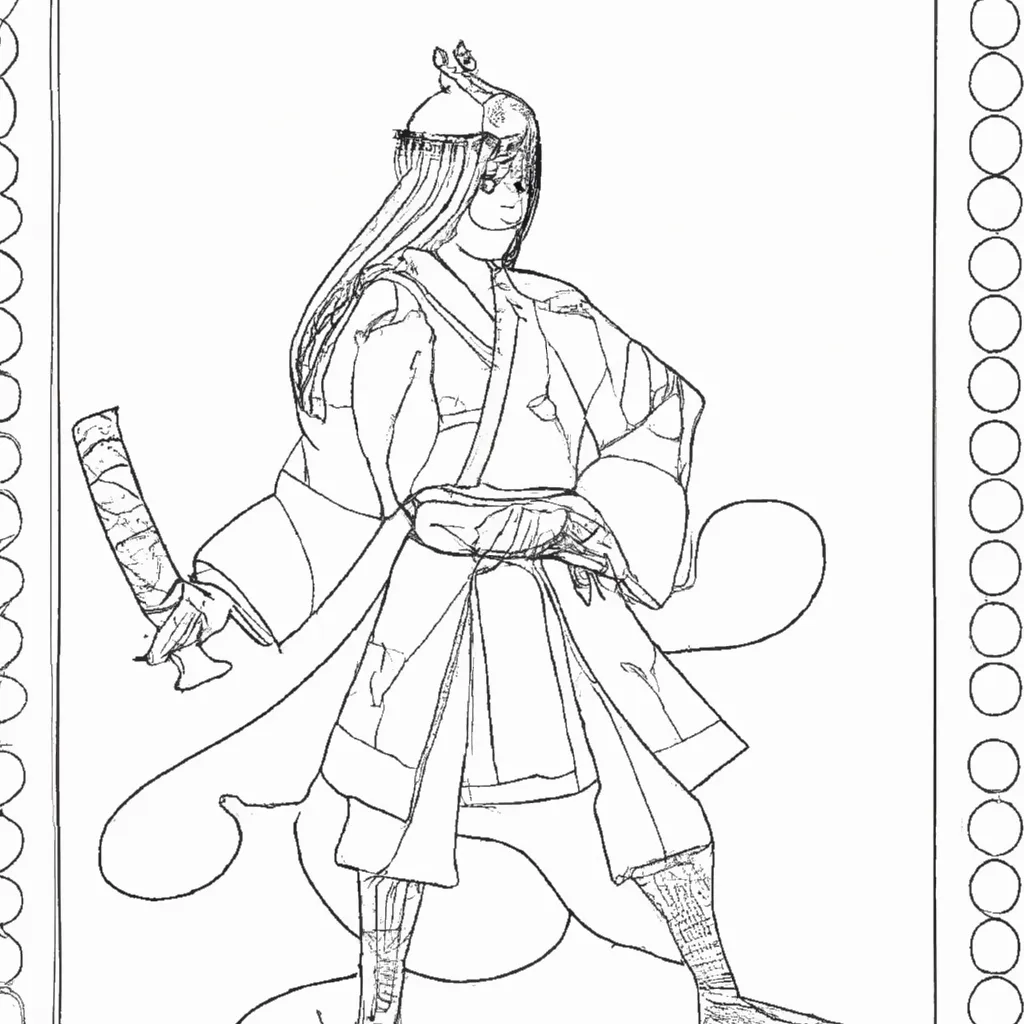 Mugetsu: Desenhos para Imprimir e Colorir