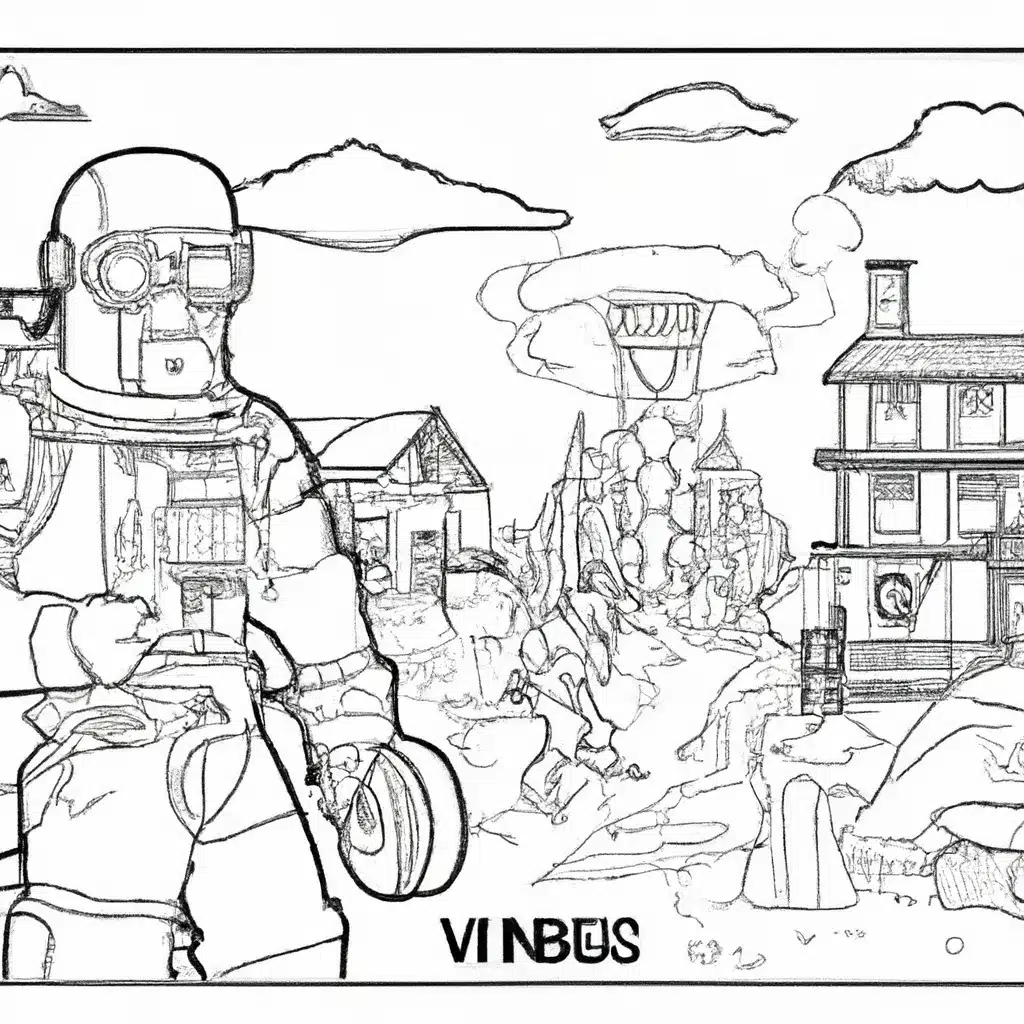 10 Desenhos de Fallout 4 para Imprimir e Colorir
