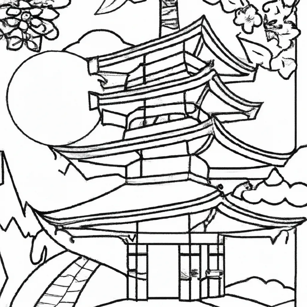 Cultura Japonesa: 7 Desenhos para Imprimir e Colorir