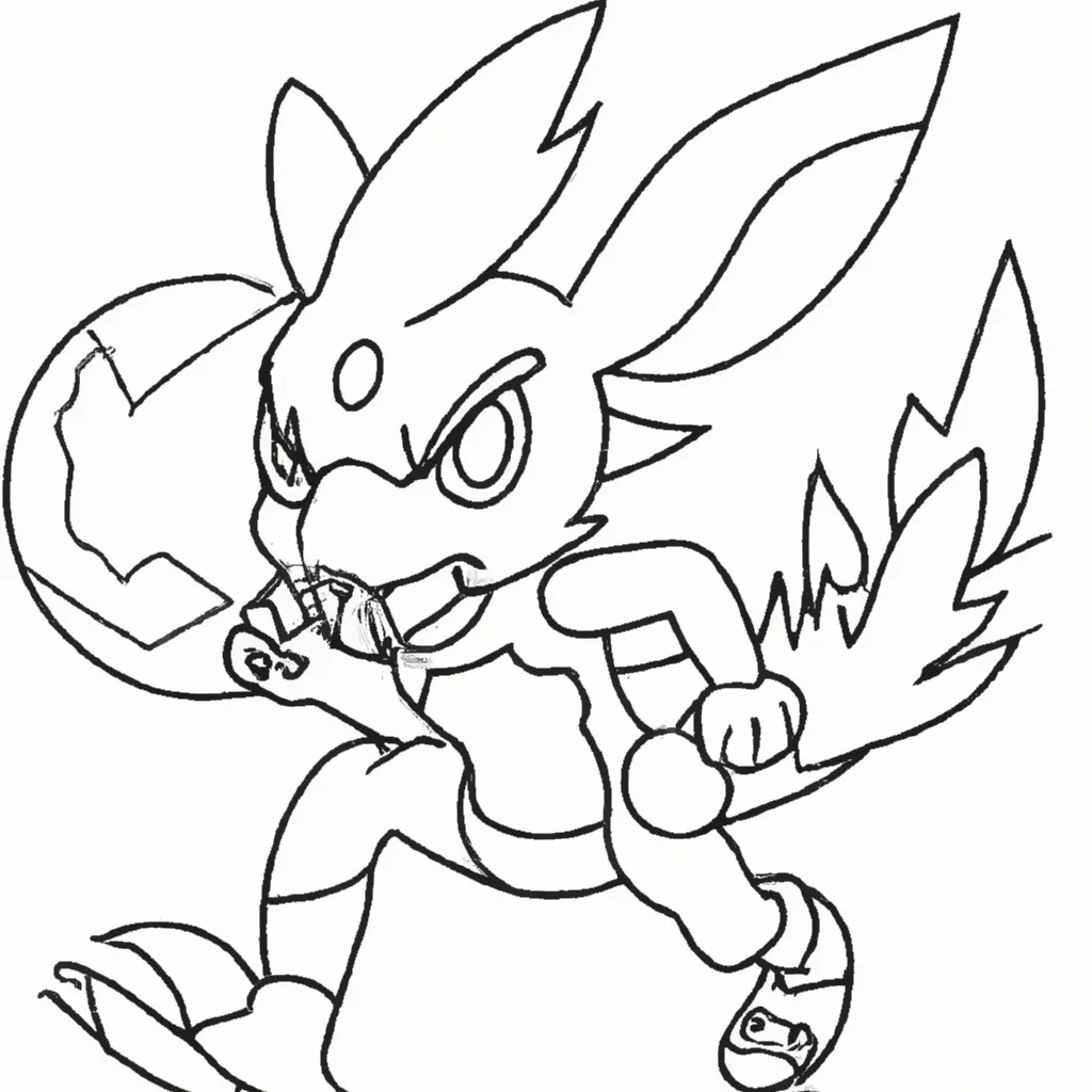 10 Desenhos de Pokémon Aceler para Imprimir e Colorir