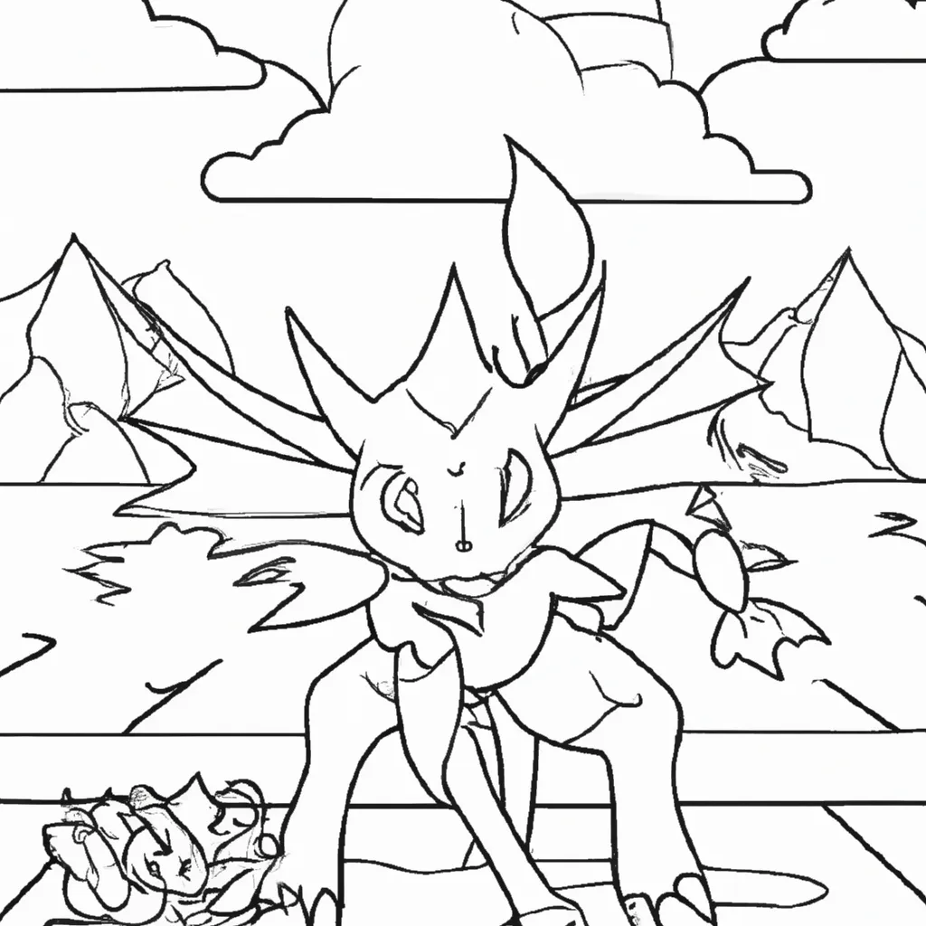 10 Desenhos de Pokémon Koraidon para Imprimir e Colorir