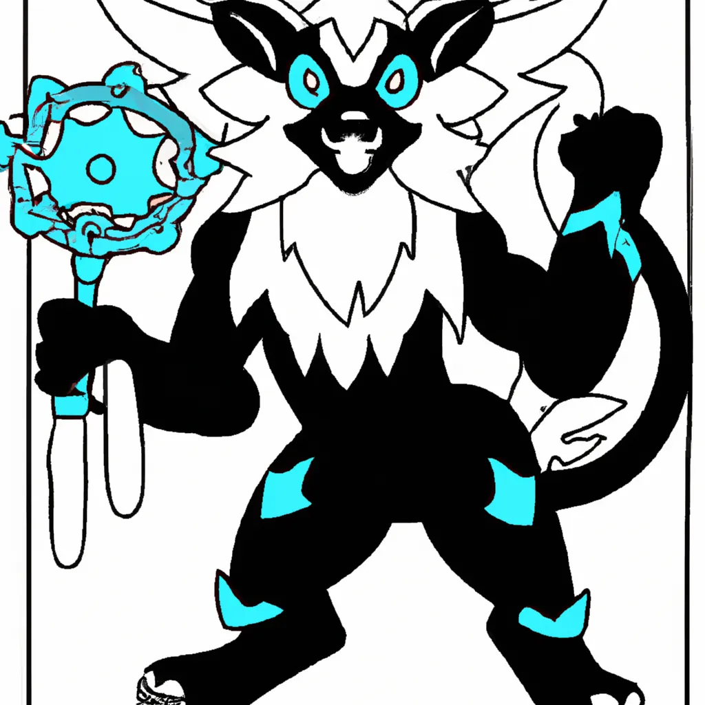 7 Desenhos de Pokémon Luxray para Imprimir e Colorir