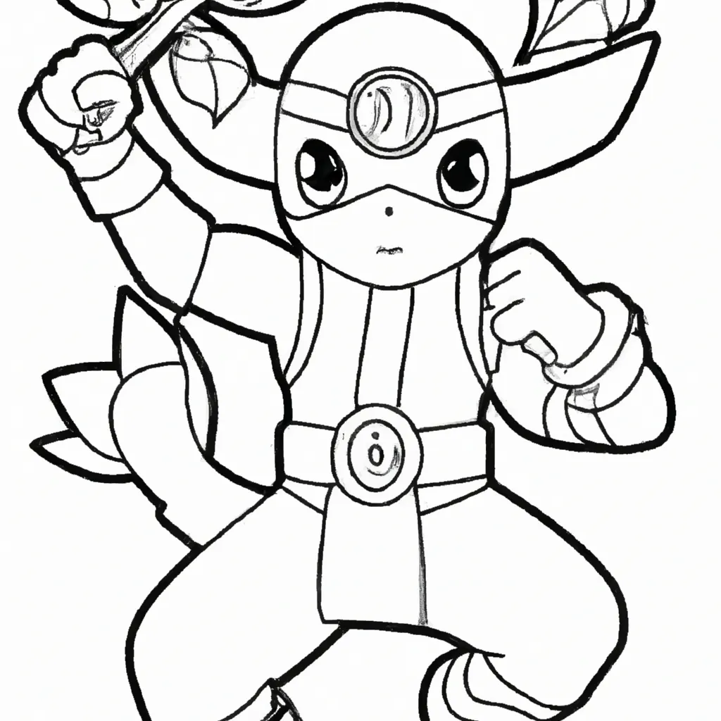 7 Desenhos de Pokémon Ninjask para Imprimir e Colorir
