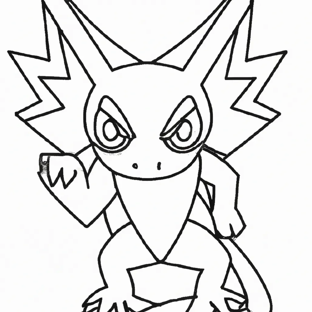 Desenhos de Pokémon Sableye para Imprimir e Colorir