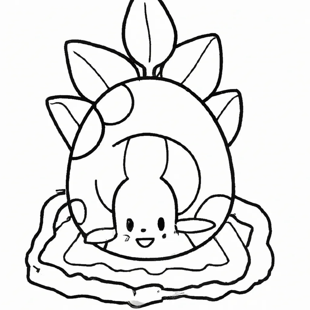 Desenhos de Pokémon Seedot para Imprimir e Colorir