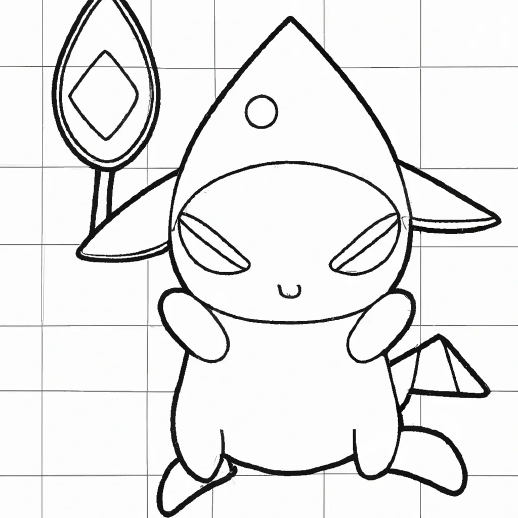 Desenhos de Pokémon Shuppet para Imprimir e Colorir