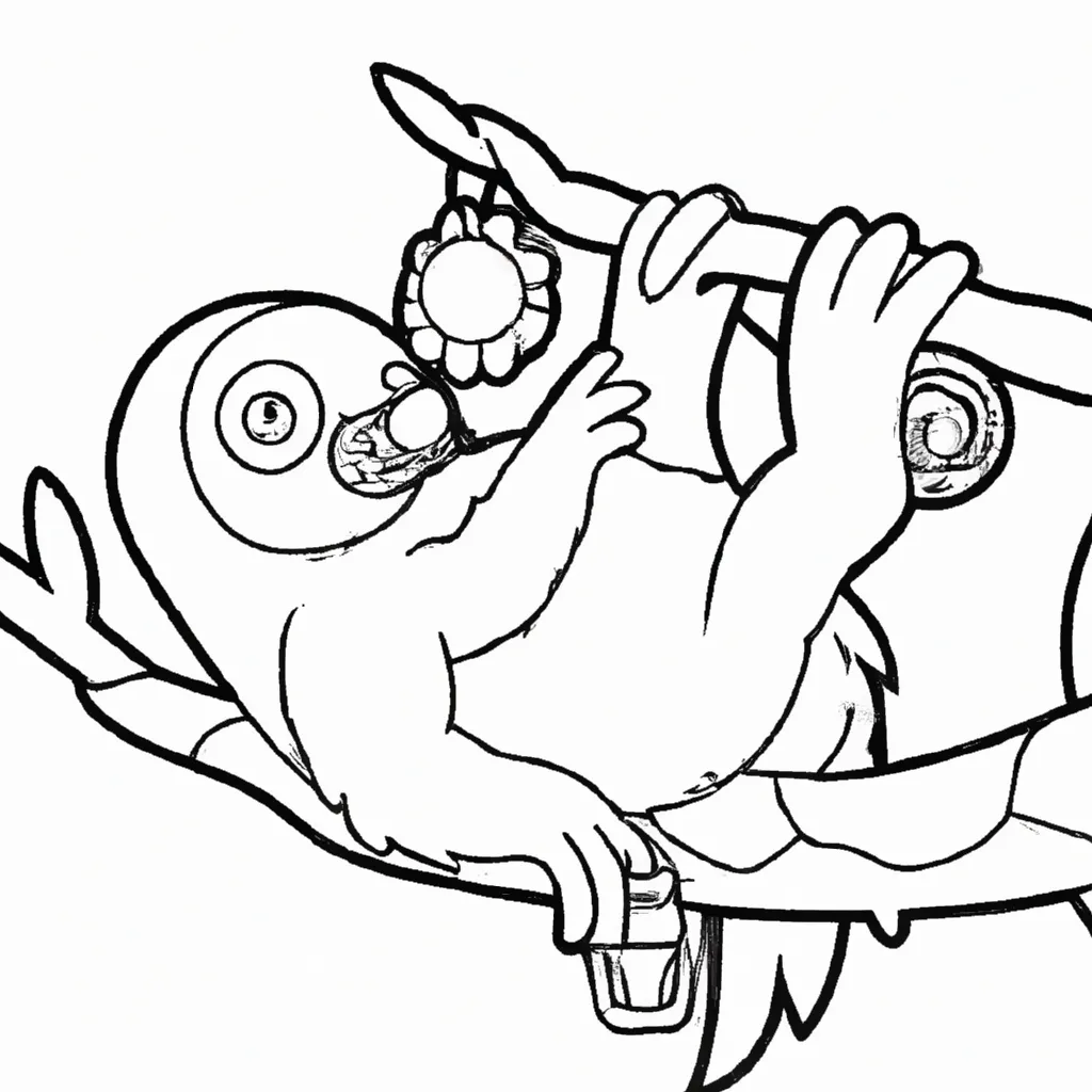 10 Desenhos de Pokémon Slakoth para Imprimir e Colorir