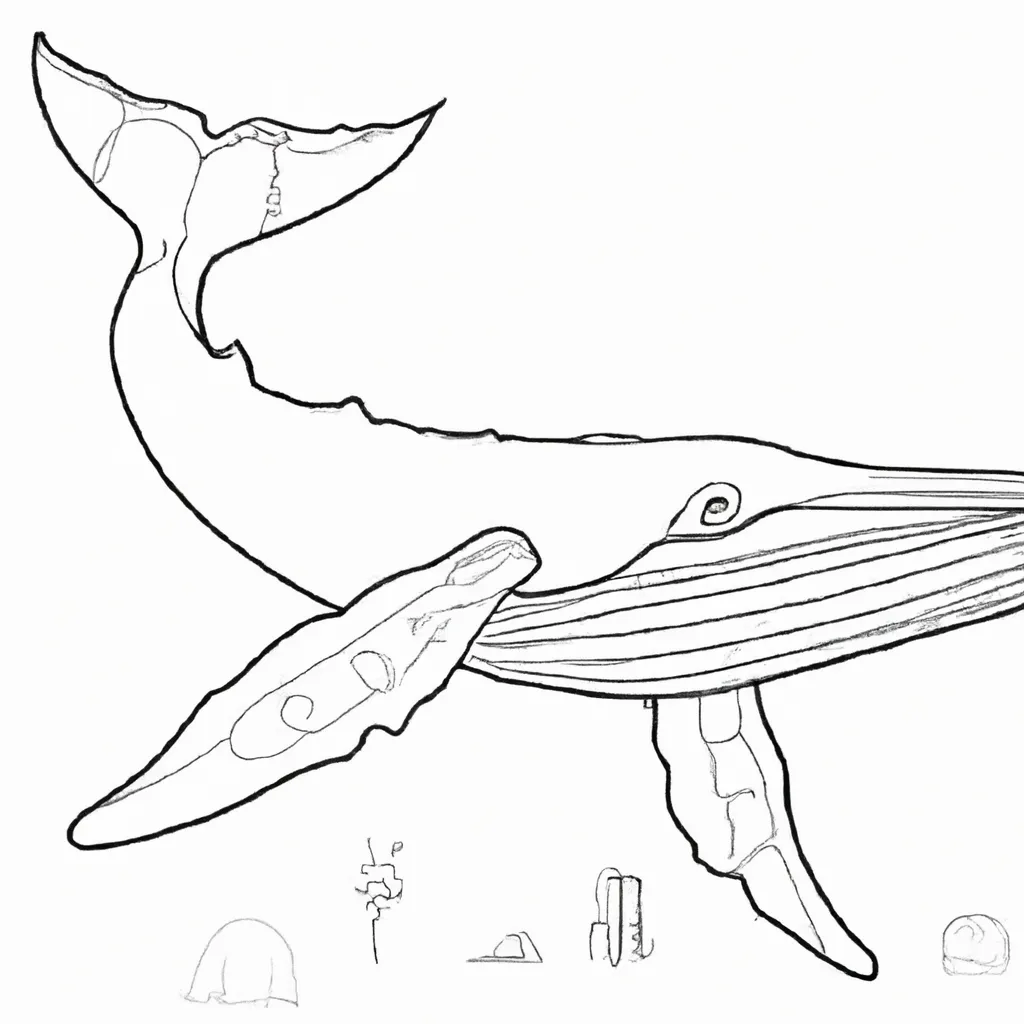Baleia Cachalote: 10 Desenhos para Imprimir e Colorir