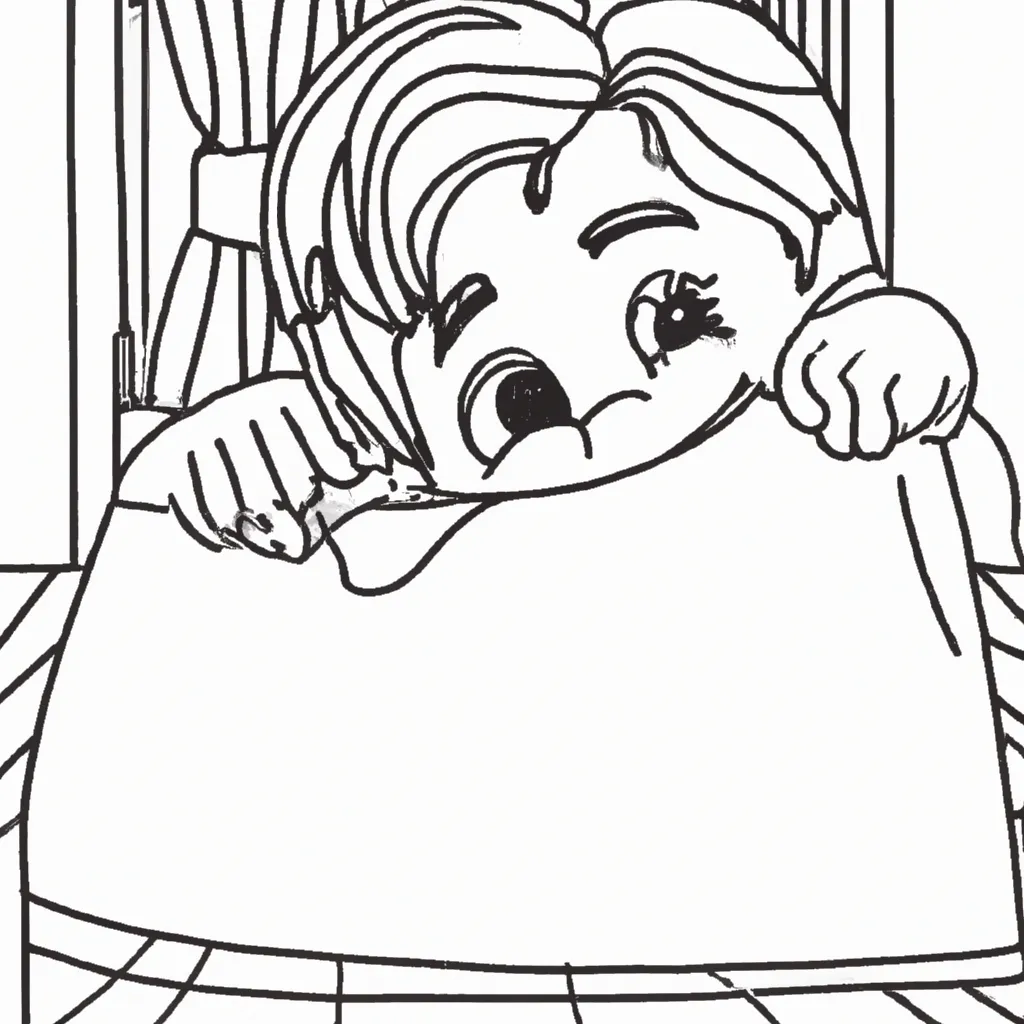 7 Desenhos de Crianças Brincando de Esconde-Esconde