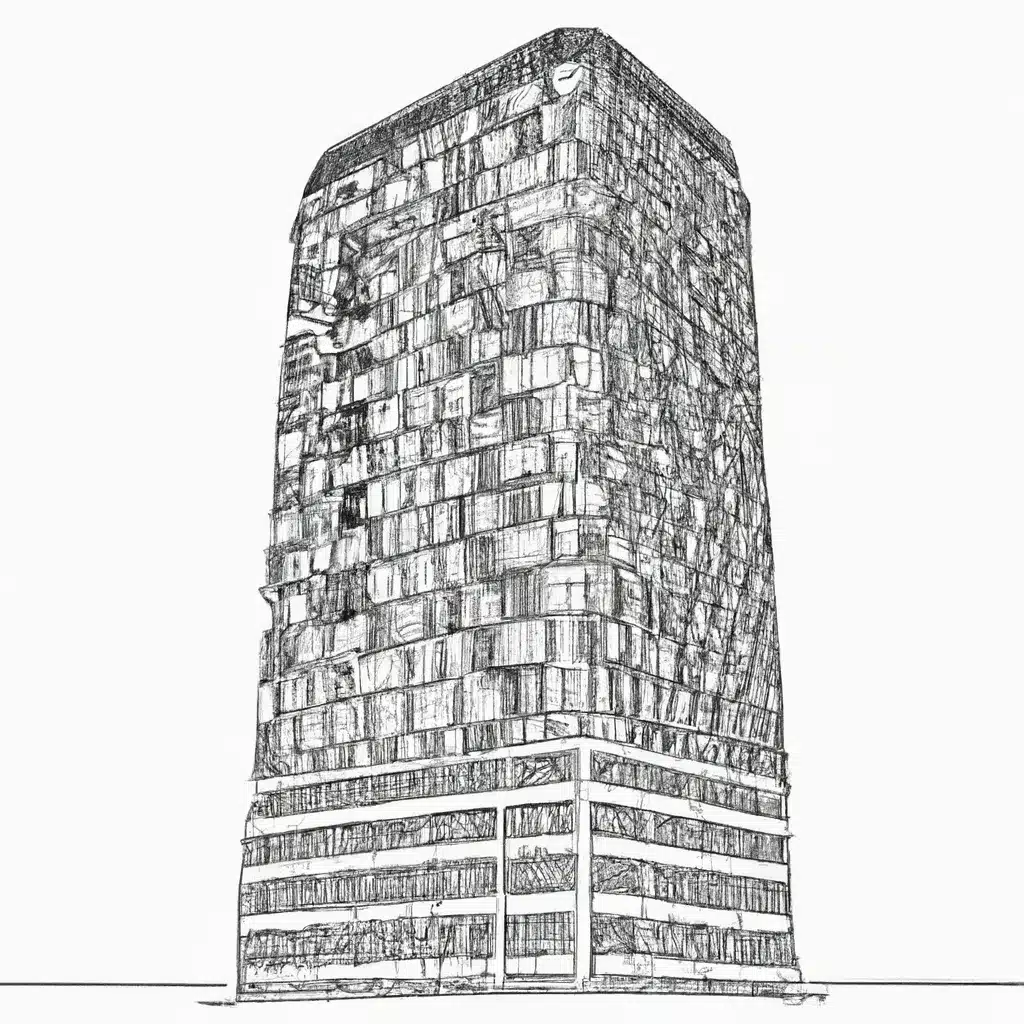 7 Desenhos do Edifício Copan para Imprimir e Colorir