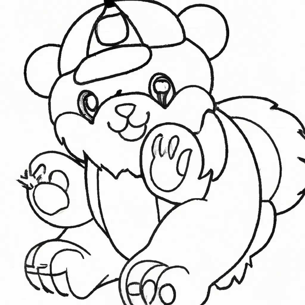 Desenhos de Pokémon Beartic para Imprimir e Colorir