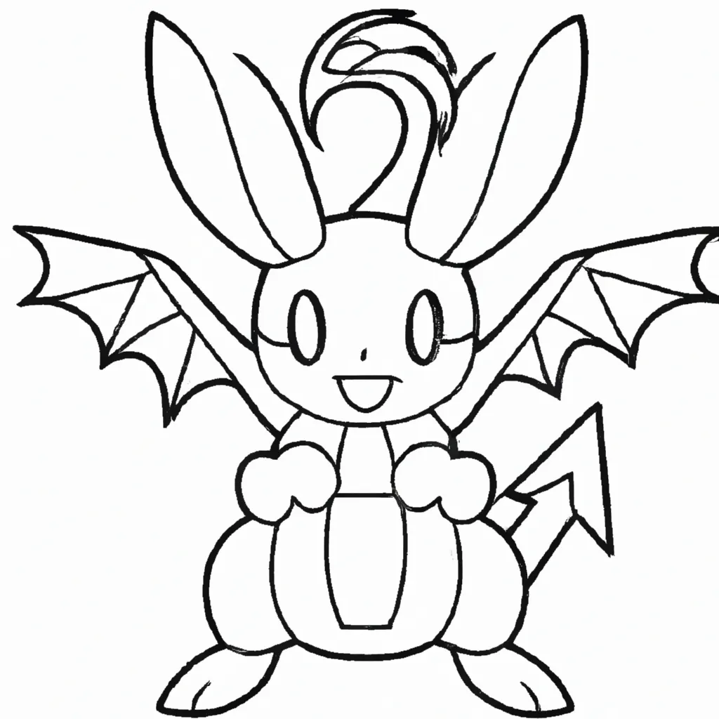 10 Desenhos de Bellibolt Pokémon para Imprimir e Colorir