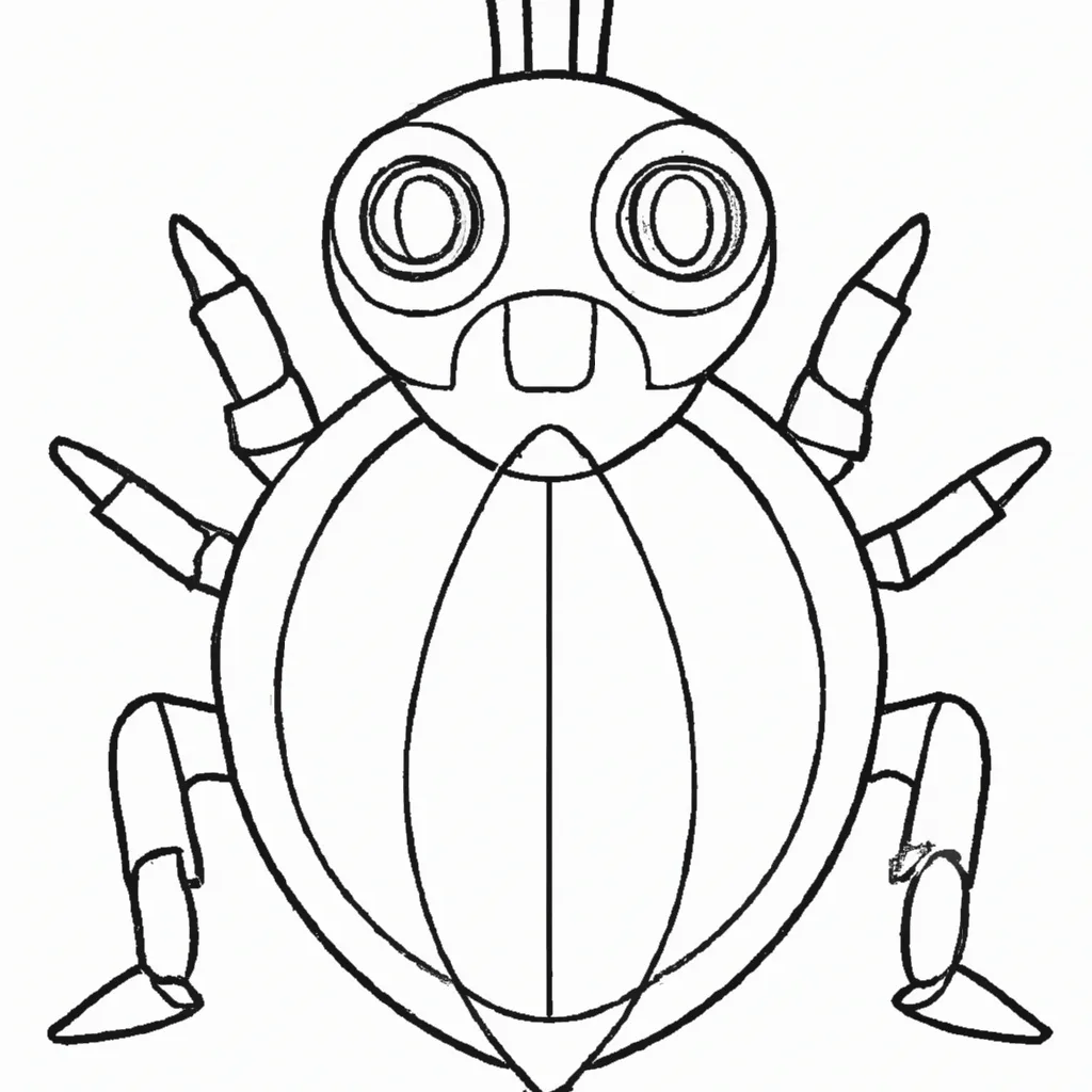 10 Desenhos de Pokémon Inseto para Imprimir e Colorir