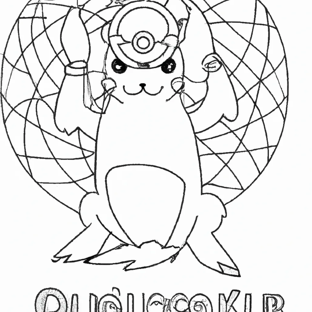 Desenhos de Pokémon Psíquico para Imprimir e Colorir