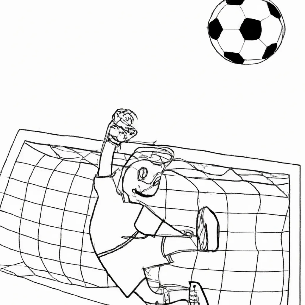 5 Desenhos de Penalti para Imprimir e Colorir