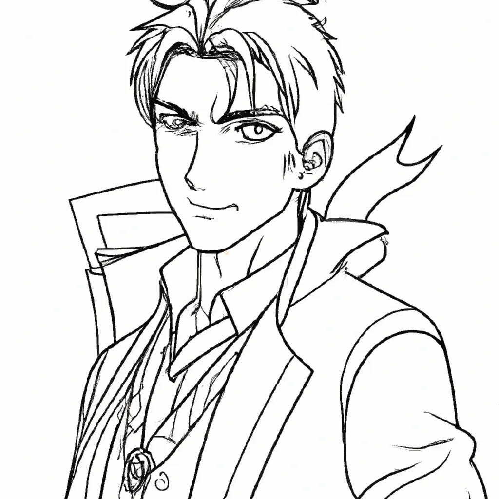 Desenhos de Nicholas D. Wolfwood para Imprimir e Colorir