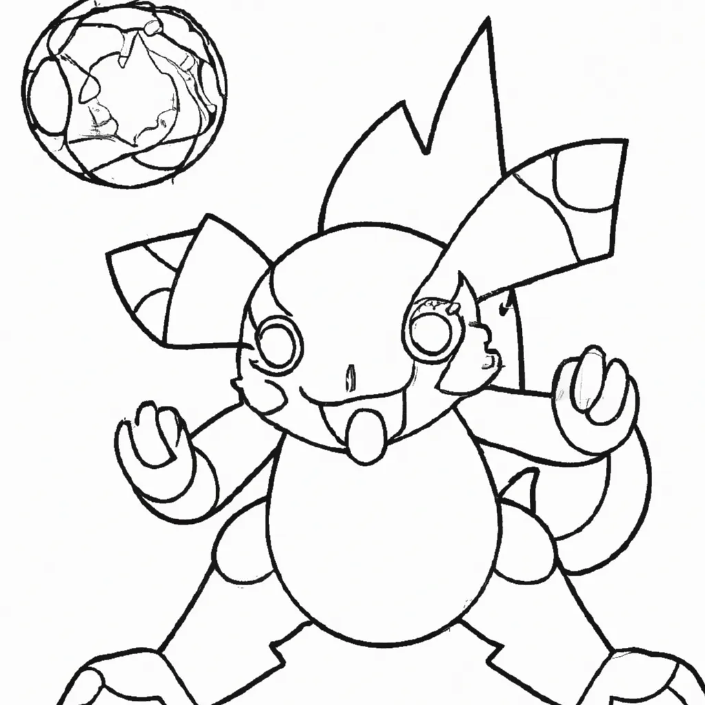 Desenhos de Pokémon Baltoy para Imprimir e Colorir