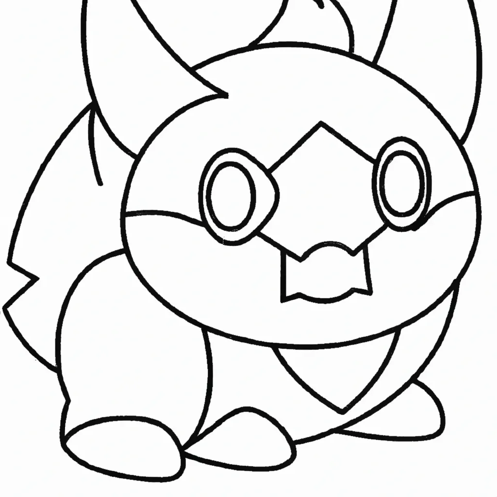 Desenhos de Pokémon Baltoy para Imprimir e Colorir