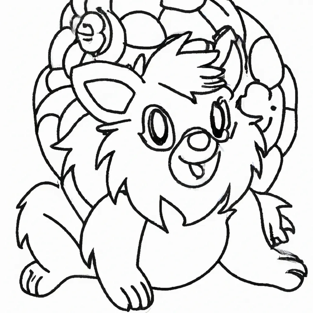 Aventuras com Bidoof: 10 Desenhos para Imprimir e Colorir de Pokémon