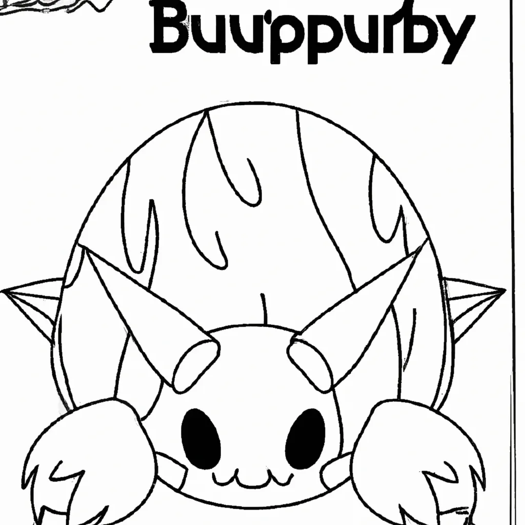 Desenhos Incríveis de Pokémon Burmy para Imprimir e Colorir