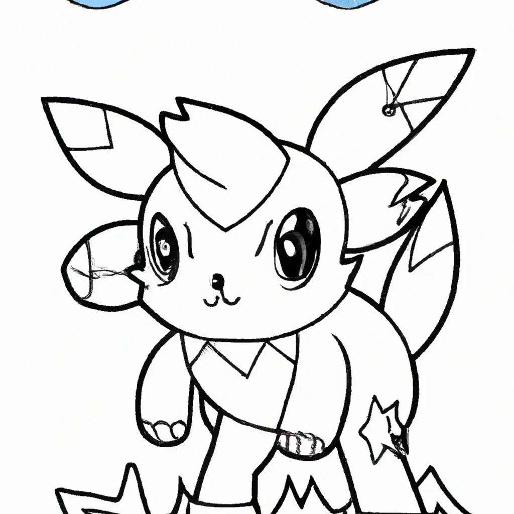 Pokémon Celebi para Imprimir e Colorir: Divirta-se com 10