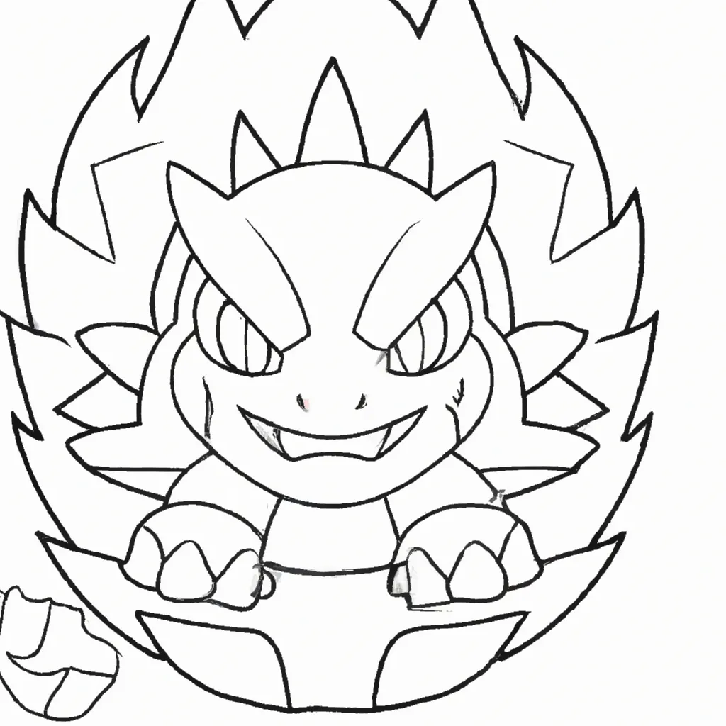 Desenhos de Pokémon Gabite para Imprimir e Colorir
