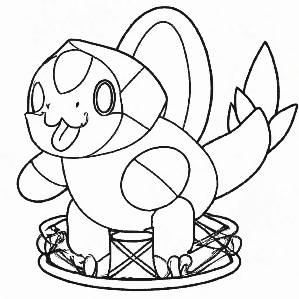 Desenhos De Pokmon Gabite Para Imprimir E Colorir