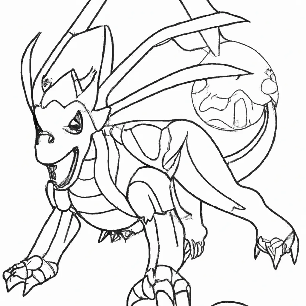 10 Desenhos de Pokémon Koraidon para Imprimir e Colorir