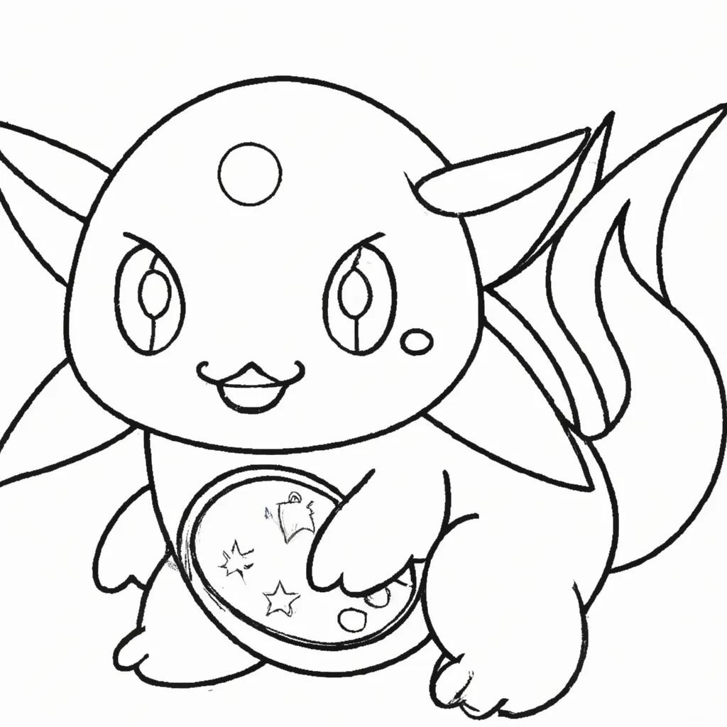 Pokémon Larvitar: Desenhos para Imprimir e Colorir