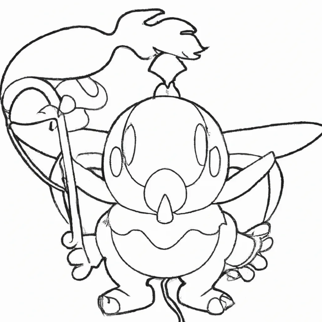 10 Desenhos de Pokémon Overqwil para Imprimir e Colorir