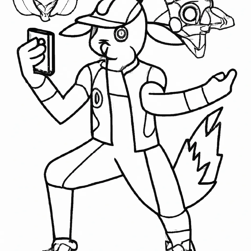 Desenhos de Pokémon Psíquico para Imprimir e Colorir