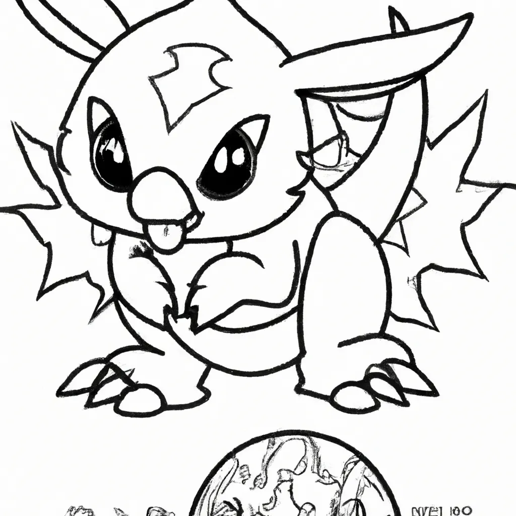 10 Desenhos de Pokémon Raticate para Imprimir e Colorir