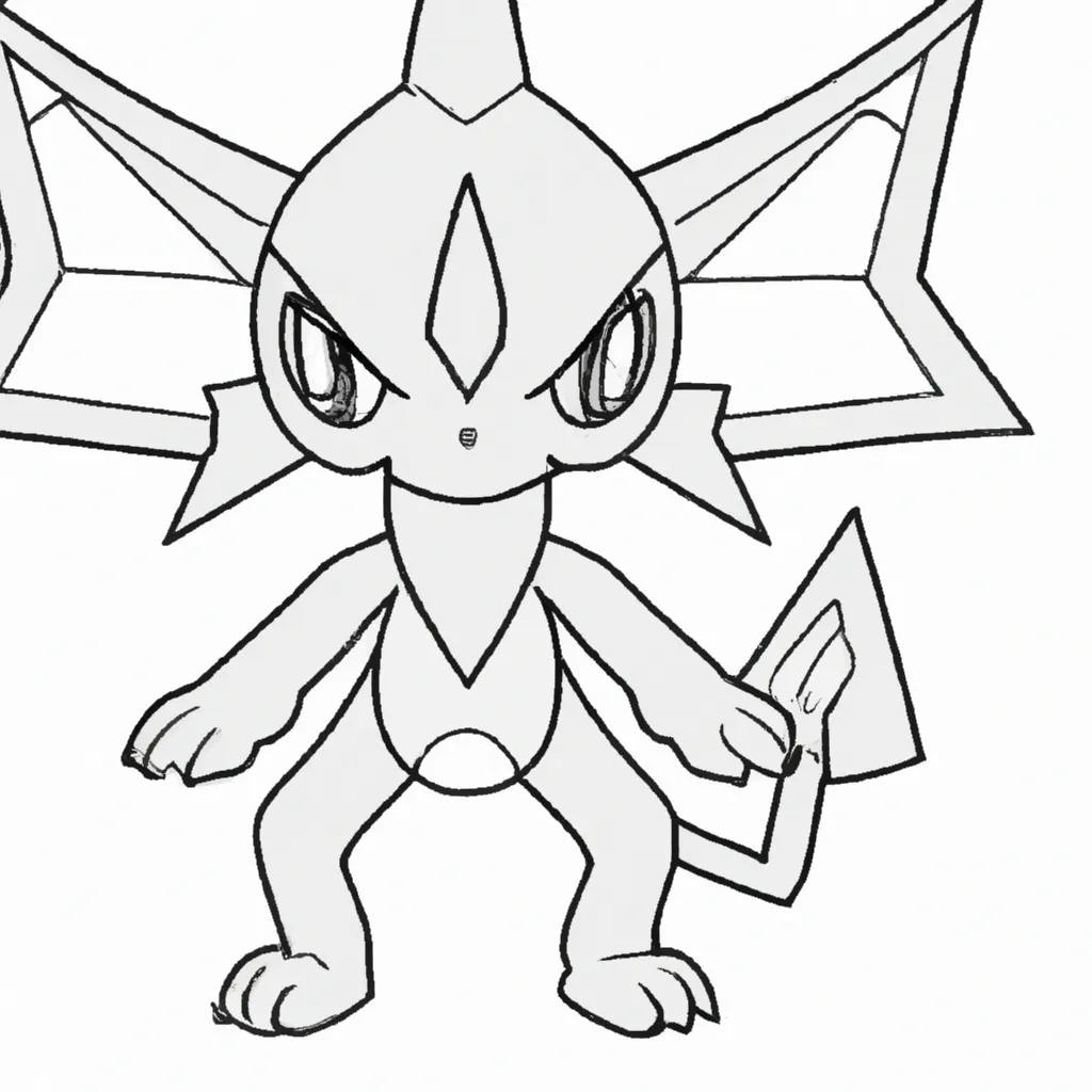 Desenhos de Pokémon Sableye para Imprimir e Colorir