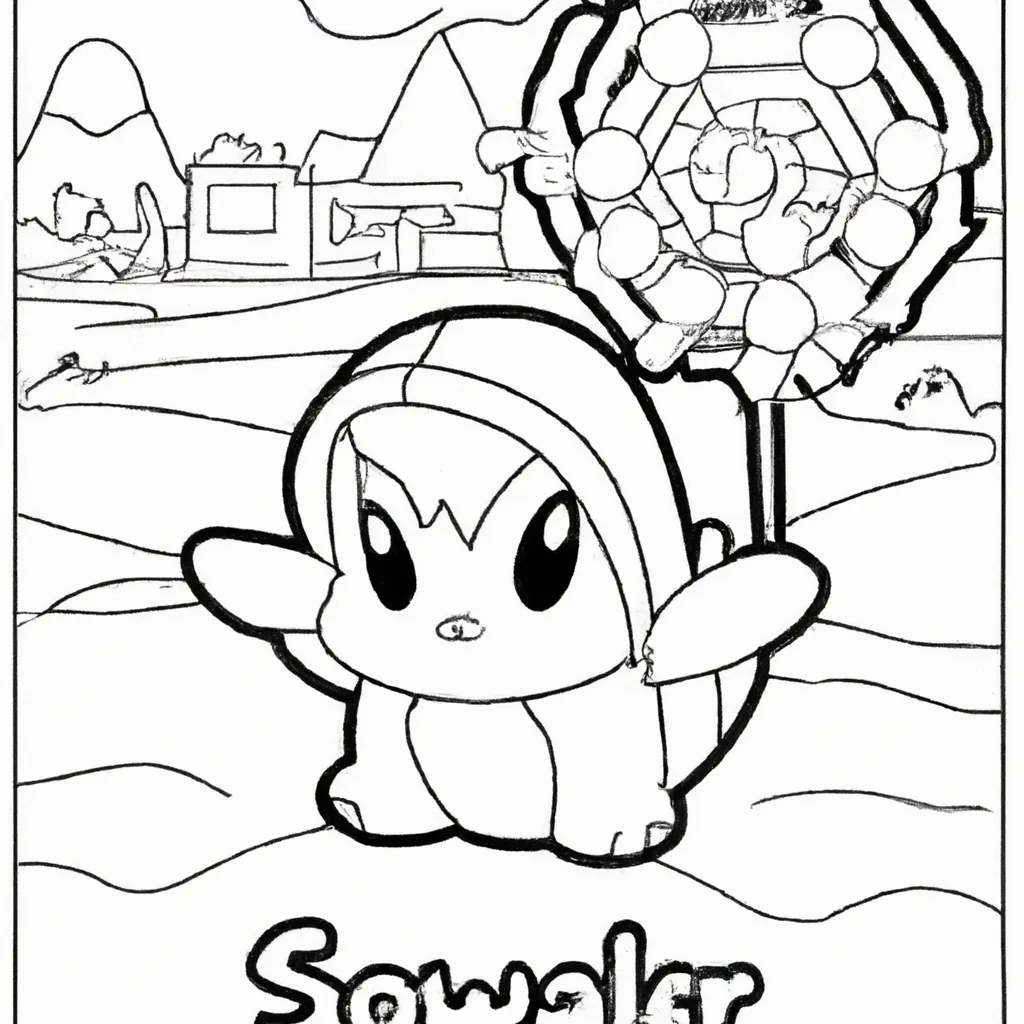 Desenhos Incríveis de Pokémon Snover para Imprimir e Colorir