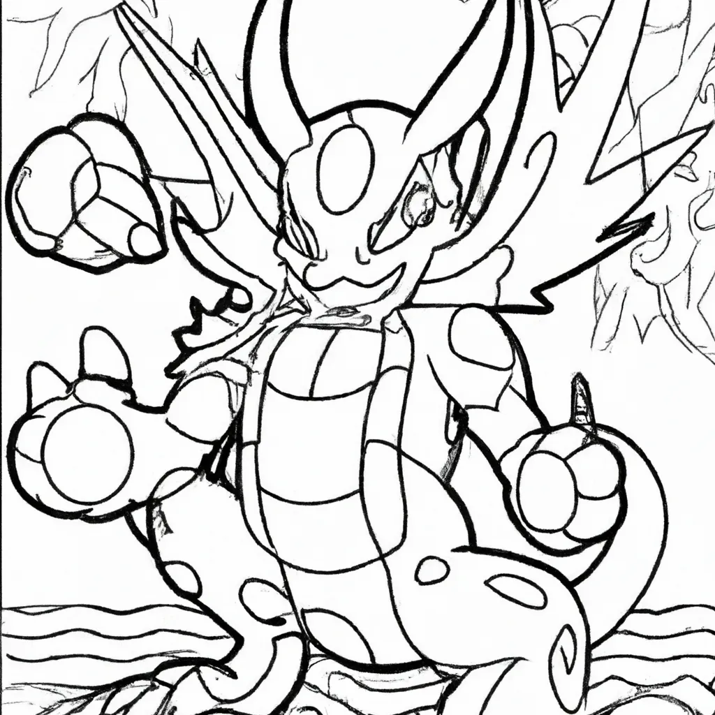 Desenhos de Pokémon Swampert para Imprimir e Colorir