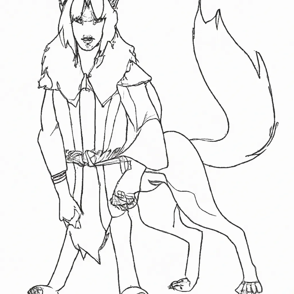 10 Desenhos de Sango (Inuyasha) para Imprimir e Colorir