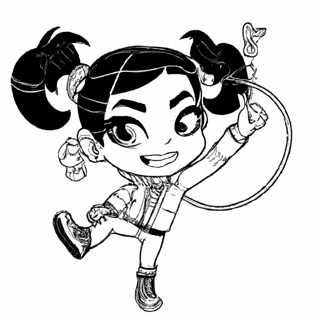 10 Desenhos de Vanellope Von Schweetz para Imprimir e Colorir