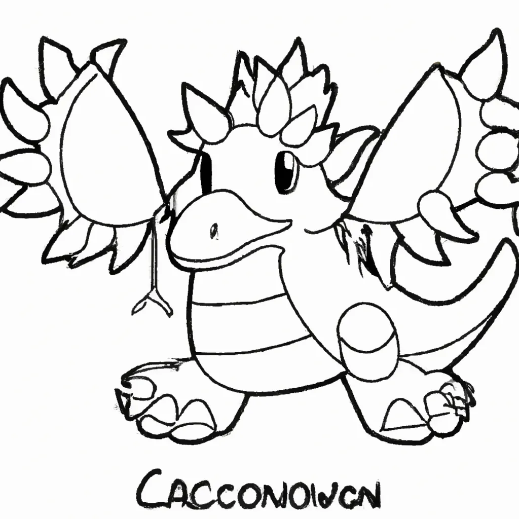 Desenhar Croconaw: 7 Modelos para Imprimir e Colorir