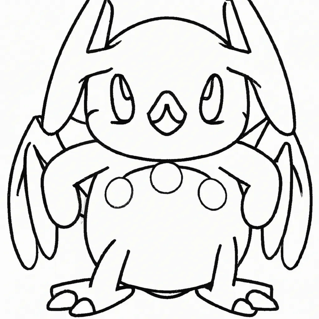 10 Desenhos de Doduo Pokémon para Imprimir e Colorir