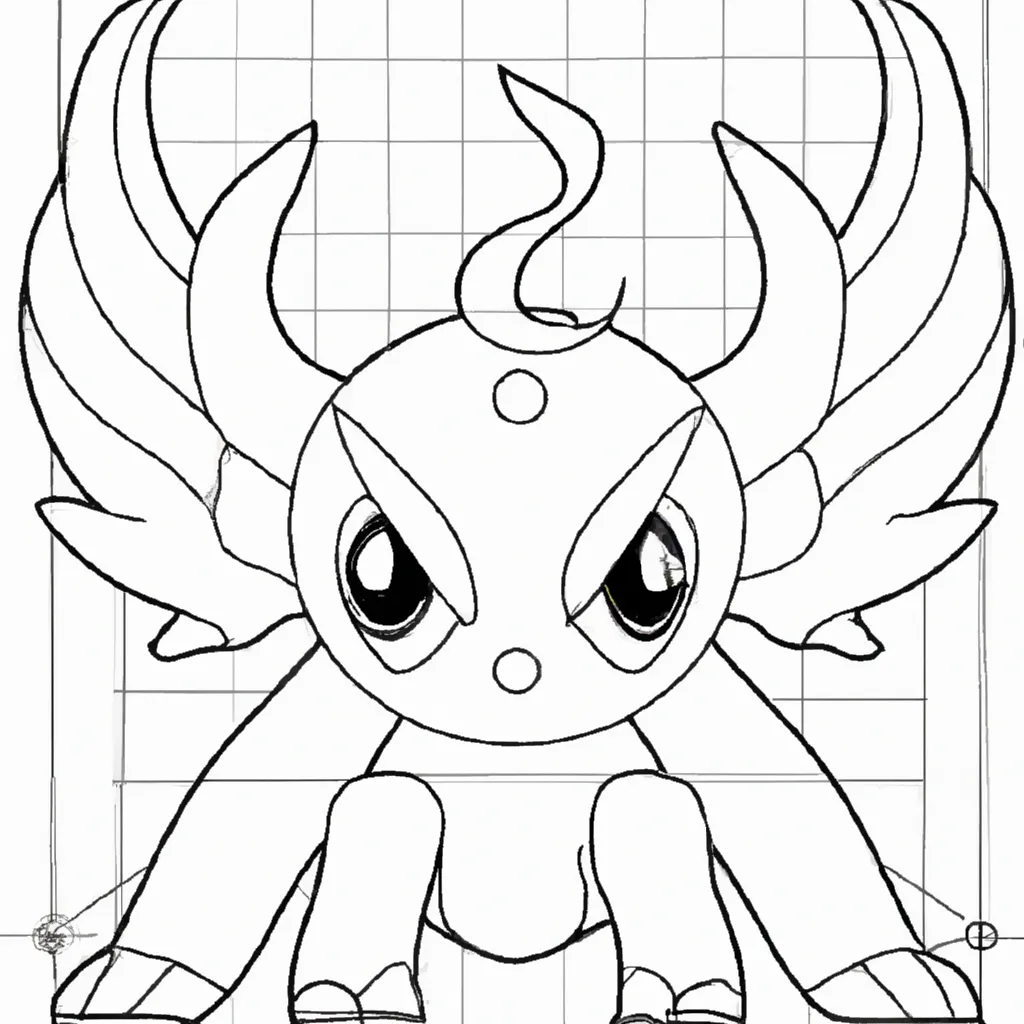 10 Desenhos de Pokémon Hipno para Imprimir e Colorir