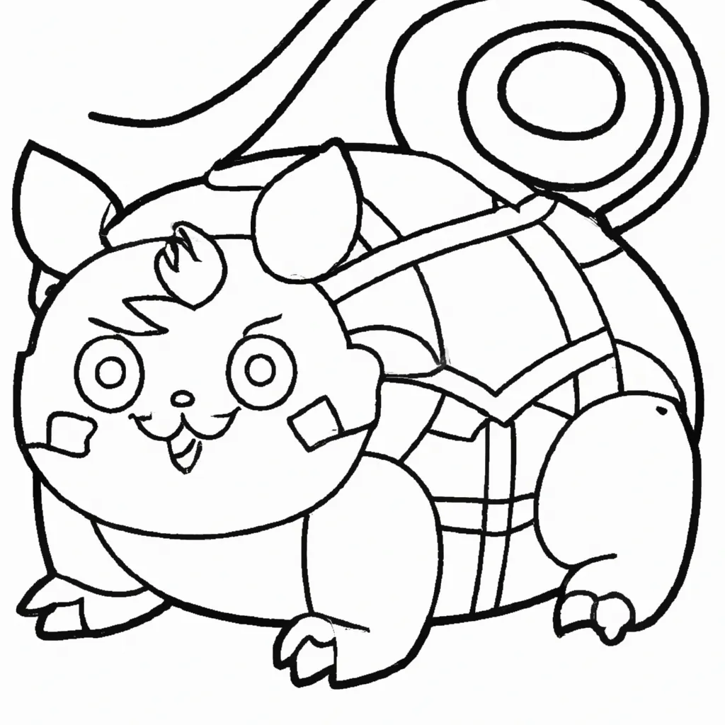 10 Desenhos de Pokémon Lechonk para Imprimir e Colorir