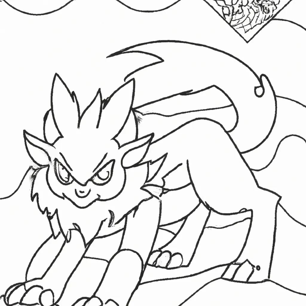 7 Desenhos de Pokémon Luxray para Imprimir e Colorir